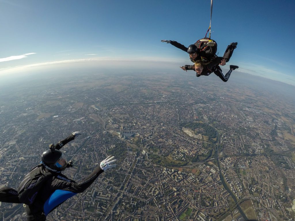 Saut en tandem - EFPLB | Saut en parachute